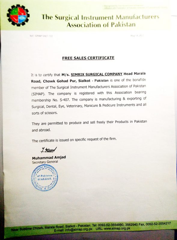5 Trusted Certificates | ISO & CE Certified – Simrix